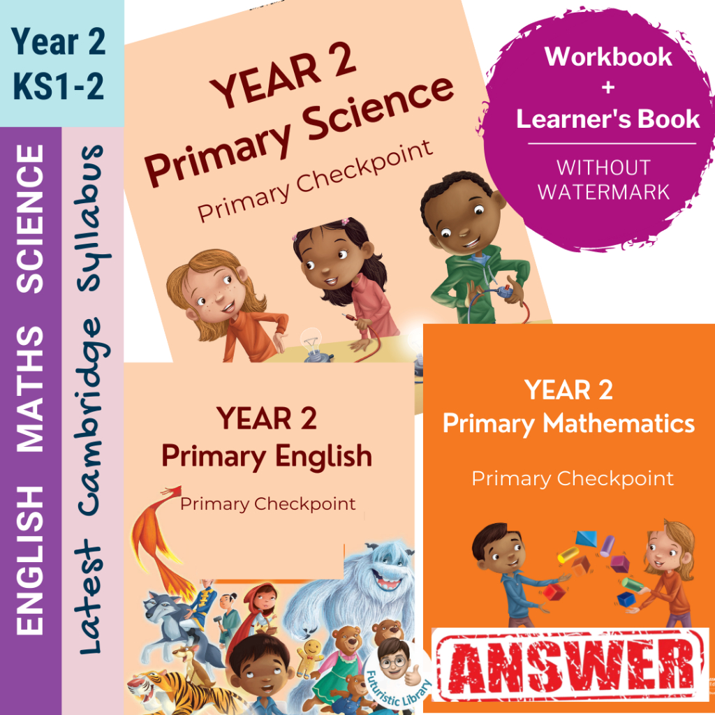 Hardcopy📦22🅿 Year 2 NEW Cambridge Primary Mathematics English Science ...