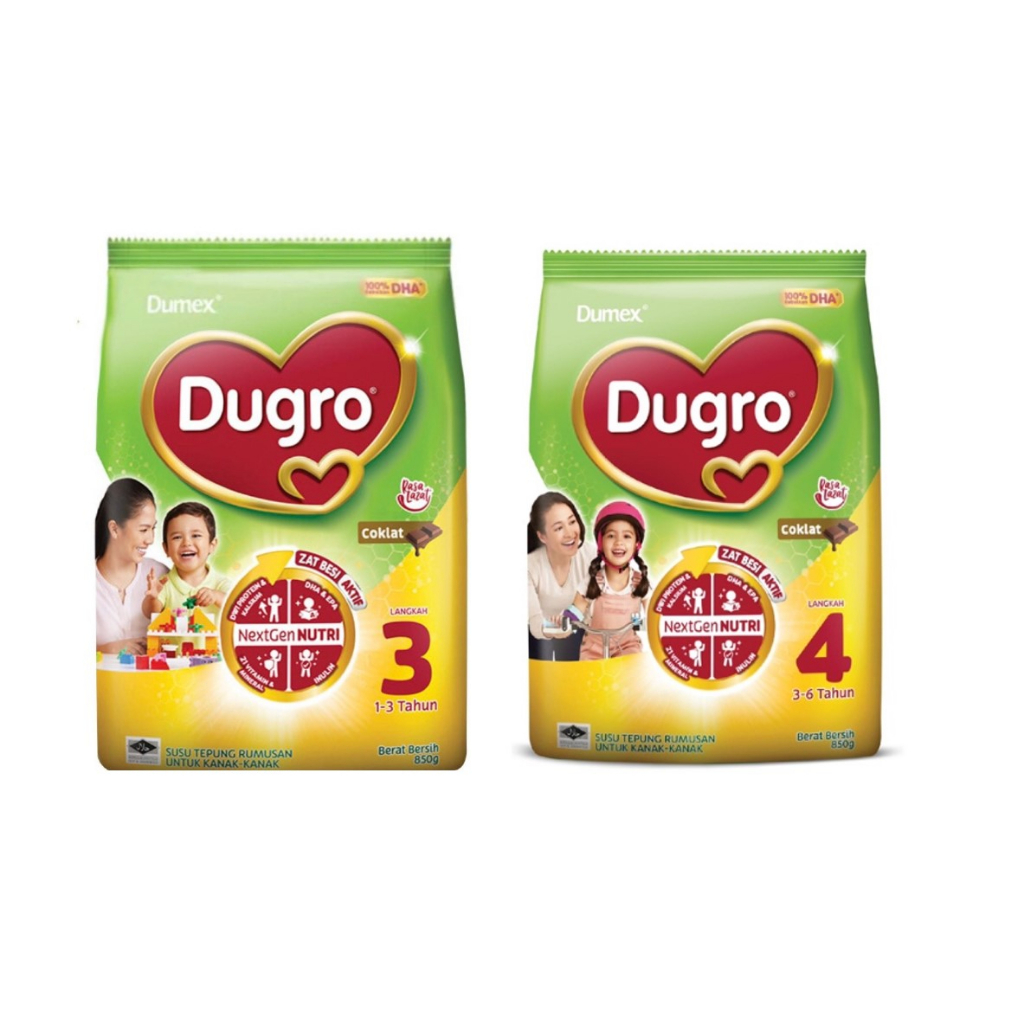Dumex Dugro Step 3 / 4 Coklat/Madu (850g) | Shopee Malaysia