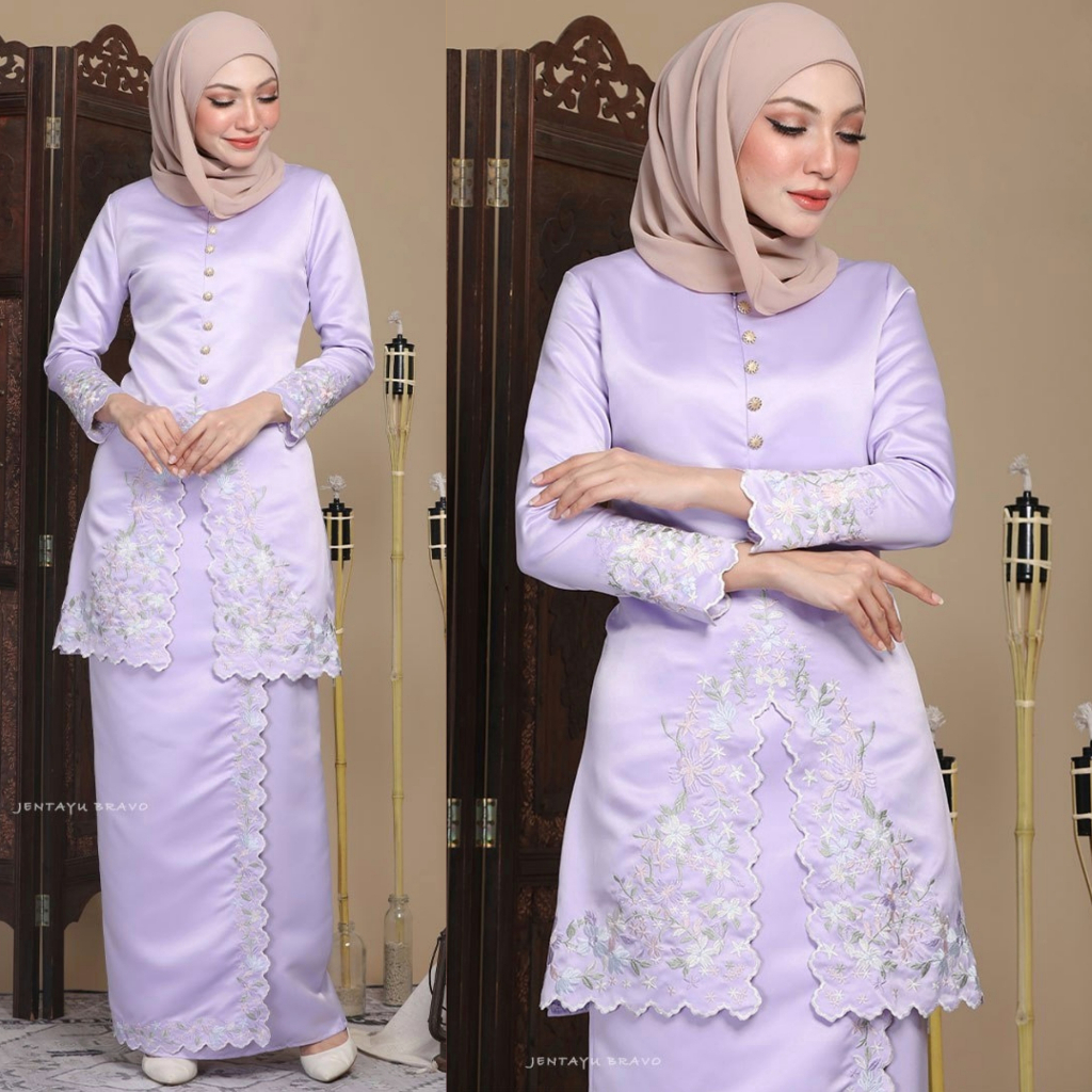 Baju Kurung Moden Tunang Raya 2023 Akad Nikah Plus Size YASMEN SUZANNE ...