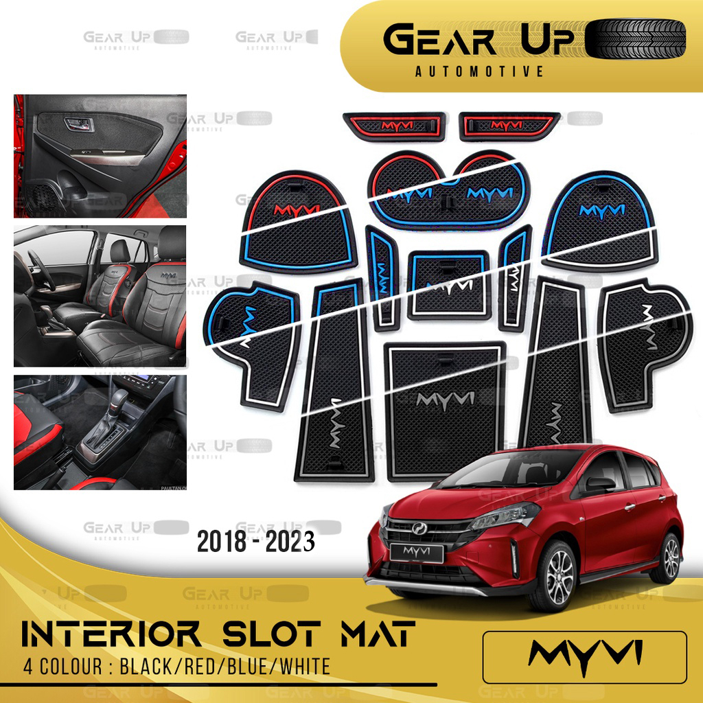 [𝗜𝗡𝗧𝗘𝗥𝗜𝗢𝗥 𝗦𝗟𝗢𝗧 𝗠𝗔𝗧] Perodua MYVI G3 GEN3 FACELIFT 2018 - 2024 ...
