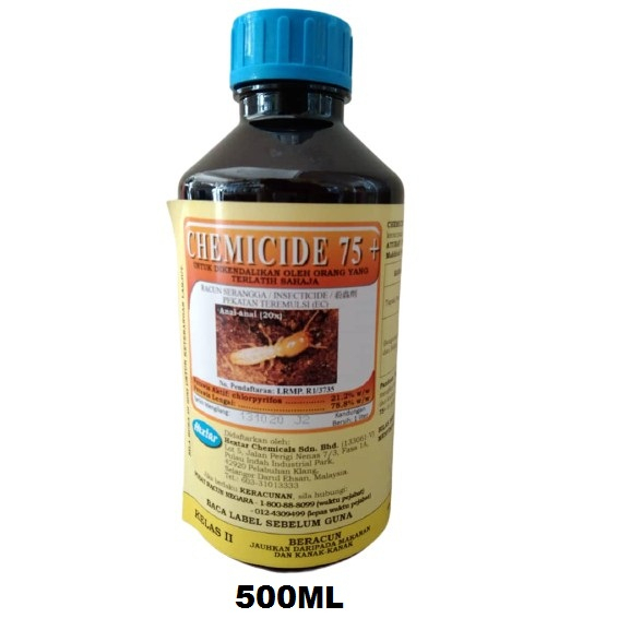 Racun Ubat Anai-Anai Chemicide75 500ml | Shopee Malaysia
