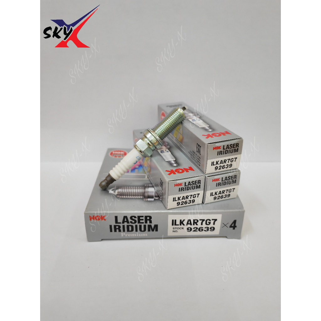 NGK 92639(ILKAR7G7) LASER IRIDIUM SPARK PLUG FOR PREVE 1.6cc CFE ...