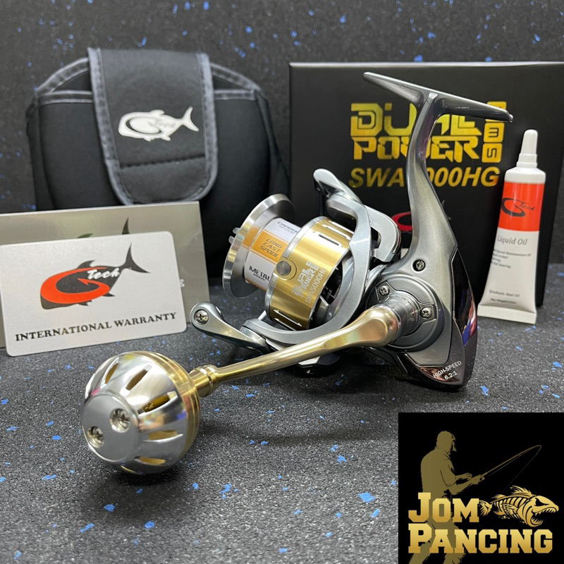【Jom Pancing】G-TECH DUAL POWER SWA SPINNING REEL SW SALTWATER GTECH ...