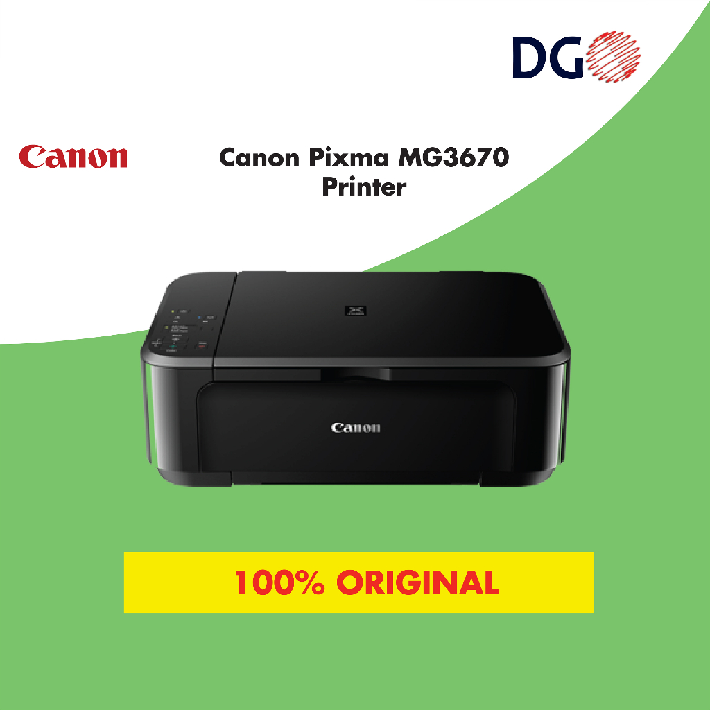 Canon PIXMA MG3670 Printer (Red Colour Only) | Shopee Malaysia