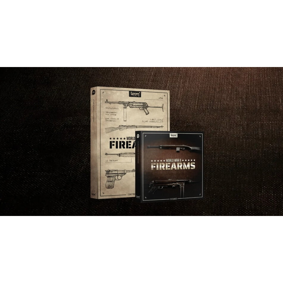 Boom Library - World War II Firearms Bundle 🔰 Sample Pack | Shopee Malaysia