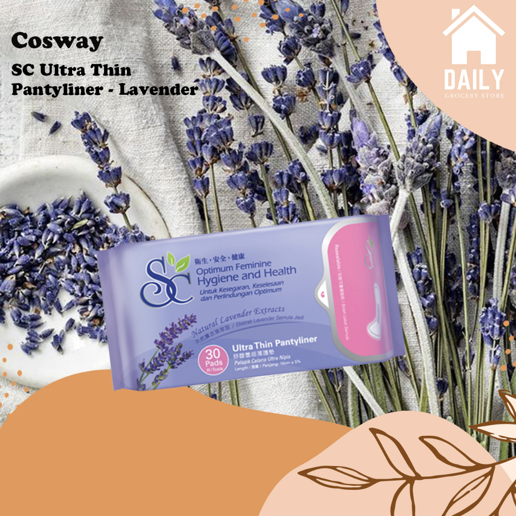 SC Ultra Thin Pantyliner - Lavender_89811 / Sanitary Pad / Pad Wanita ...