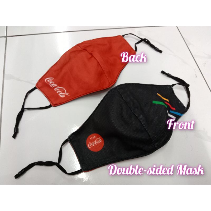 Coca Cola Coke Olympics Double Sided Mask | Shopee Malaysia