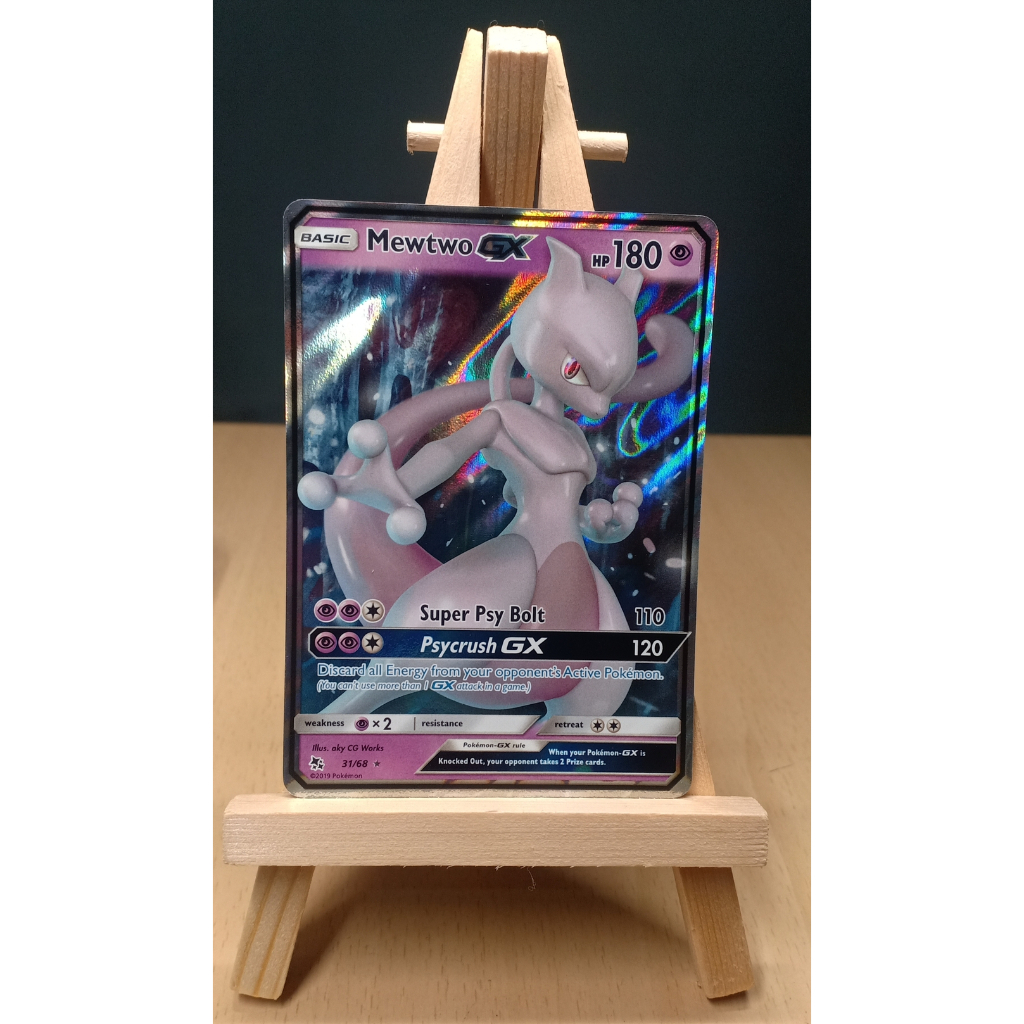 (ENGLISH Version) Pokemon TCG | Grade A | Mewtwo GX (31/68) Ultra Rare ...