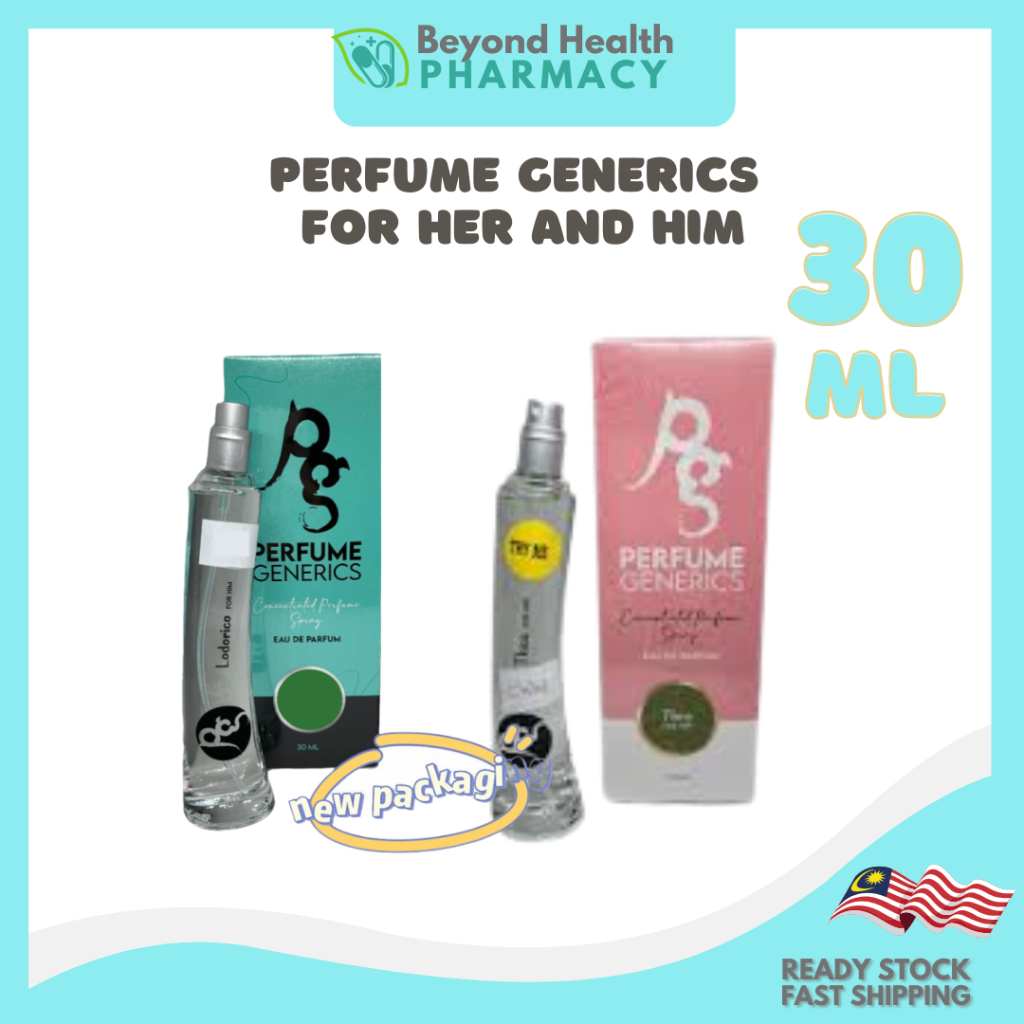 AUTHENTIC PERFUMES GENERICS EAU DE PARFUM SPRAY 30ML [NEW PACKAGING ...