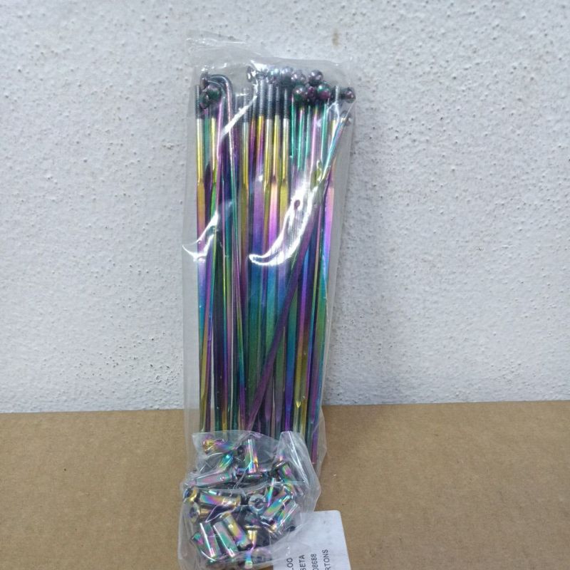 (STOK CLEARANCE) 10 X 172 SPOKE RANTING RAINBOW PELANGI FLAT OFFER ...