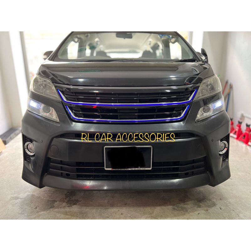 Toyota vellfire 2008 2009 2010 2011 convert 2012 2013 2014 bodykit body ...