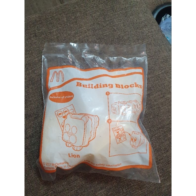 Happy Meal BUILDING BLOCKS (LION) | Shopee Malaysia
