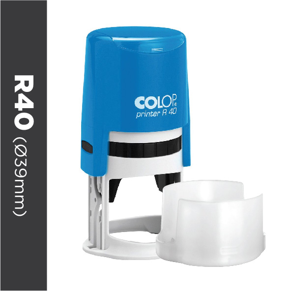 SAME DAY POS * Rubber Stamp * COLOP Printer Line | Round Stamp Self-Inking Stamp P10 | P20 | P30 ...