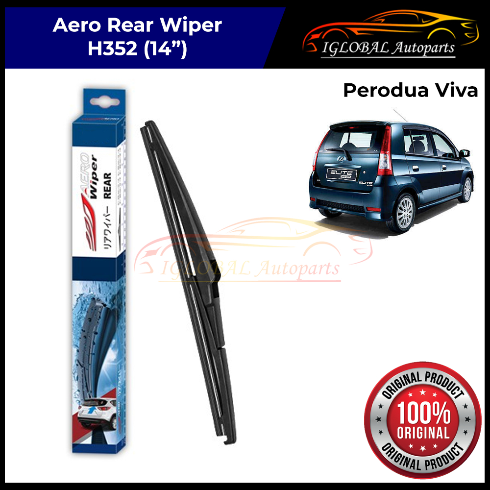 [Rear Wiper] Perodua Viva Aero H352 Wiper Blade (14") | Shopee Malaysia