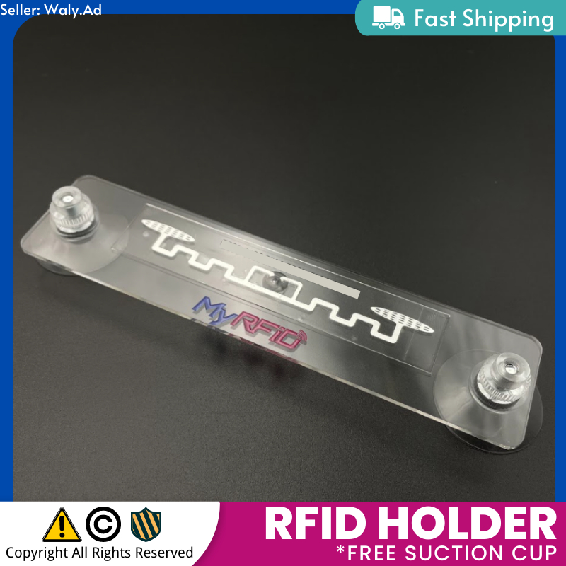 MyRFID Holder /RFID Tag Sticker Toll Tng RFID Touch and Go Card Tng ...