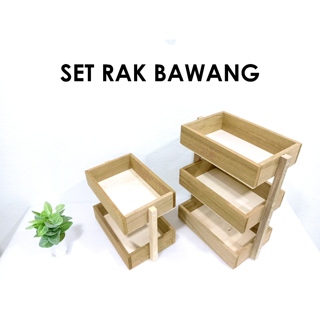 READY STOK) BEKAS SIMPAN BAWANG BERTINGKAT / RAK BAWANG / ONION RACK ...