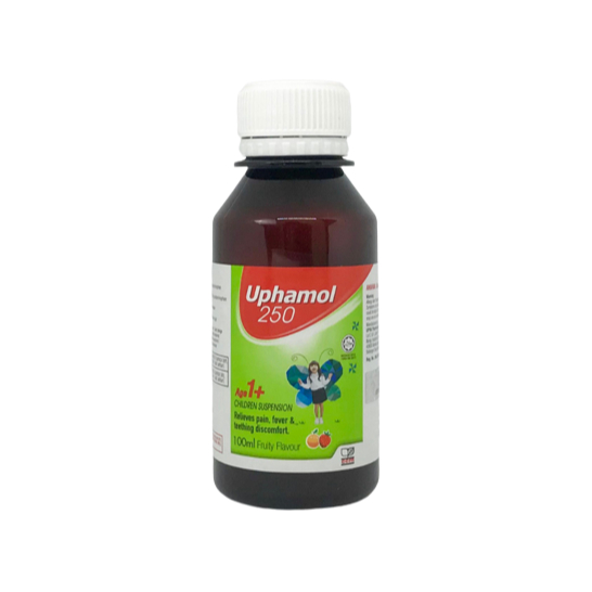 UPHAMOL 250MG SUSPENSION 100ML | Shopee Malaysia