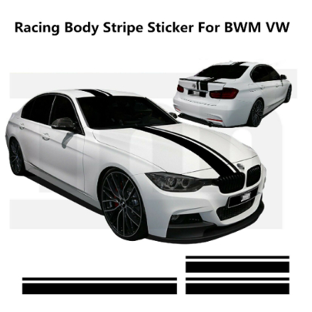 Car Stripe Sticker Design Vinyl Cover Decal Stripe Wrap Decal High ...