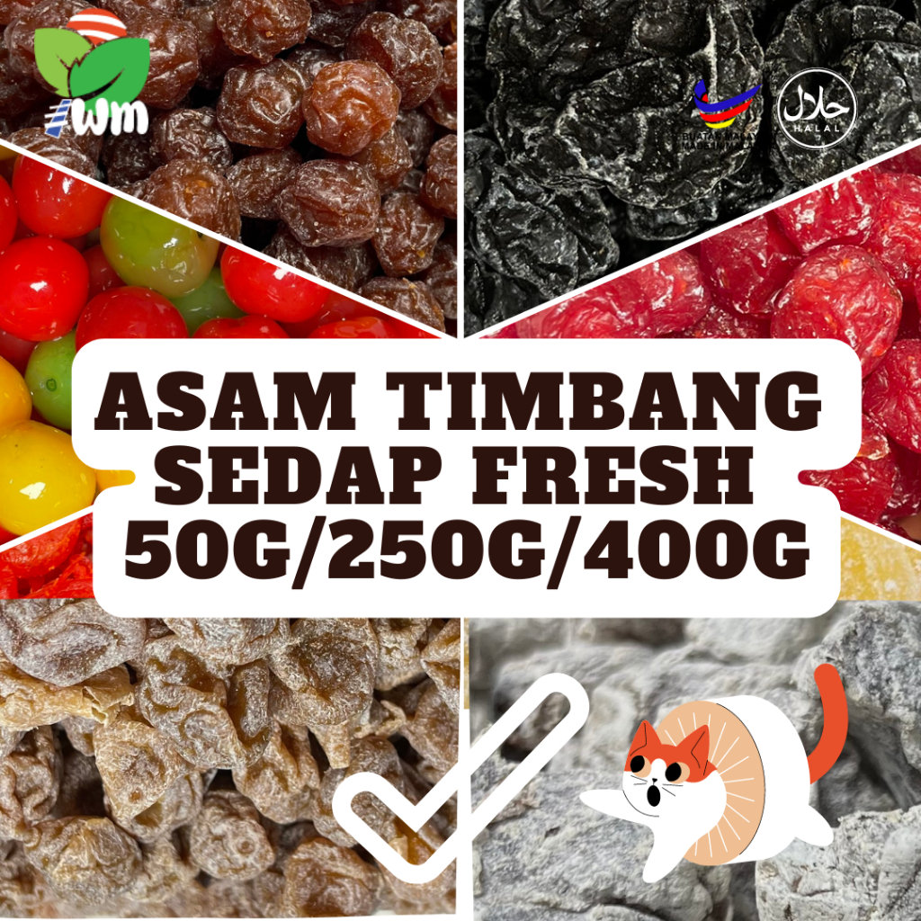 ASAM BORONG (HALAL) (READY STOCK) !! Asam Halal Sedap Pelbagai Jenis ...