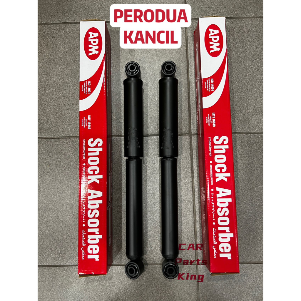 ( 100% ORIGINAL APM ) PERODUA KANCIL REAR SHOCK ABSORBER ( G2970 ...