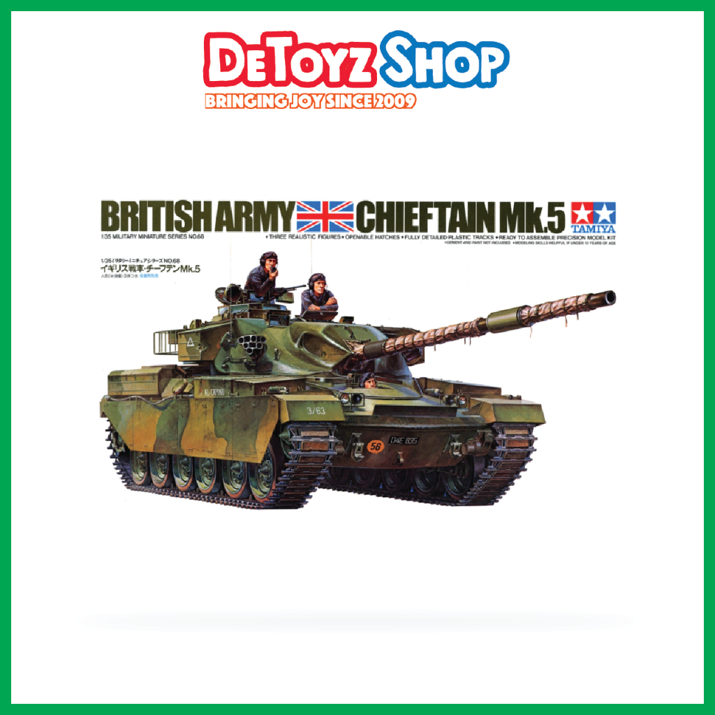 Tamiya 1/35 British Chieftain Mk.V Tank (35068) | Shopee Malaysia