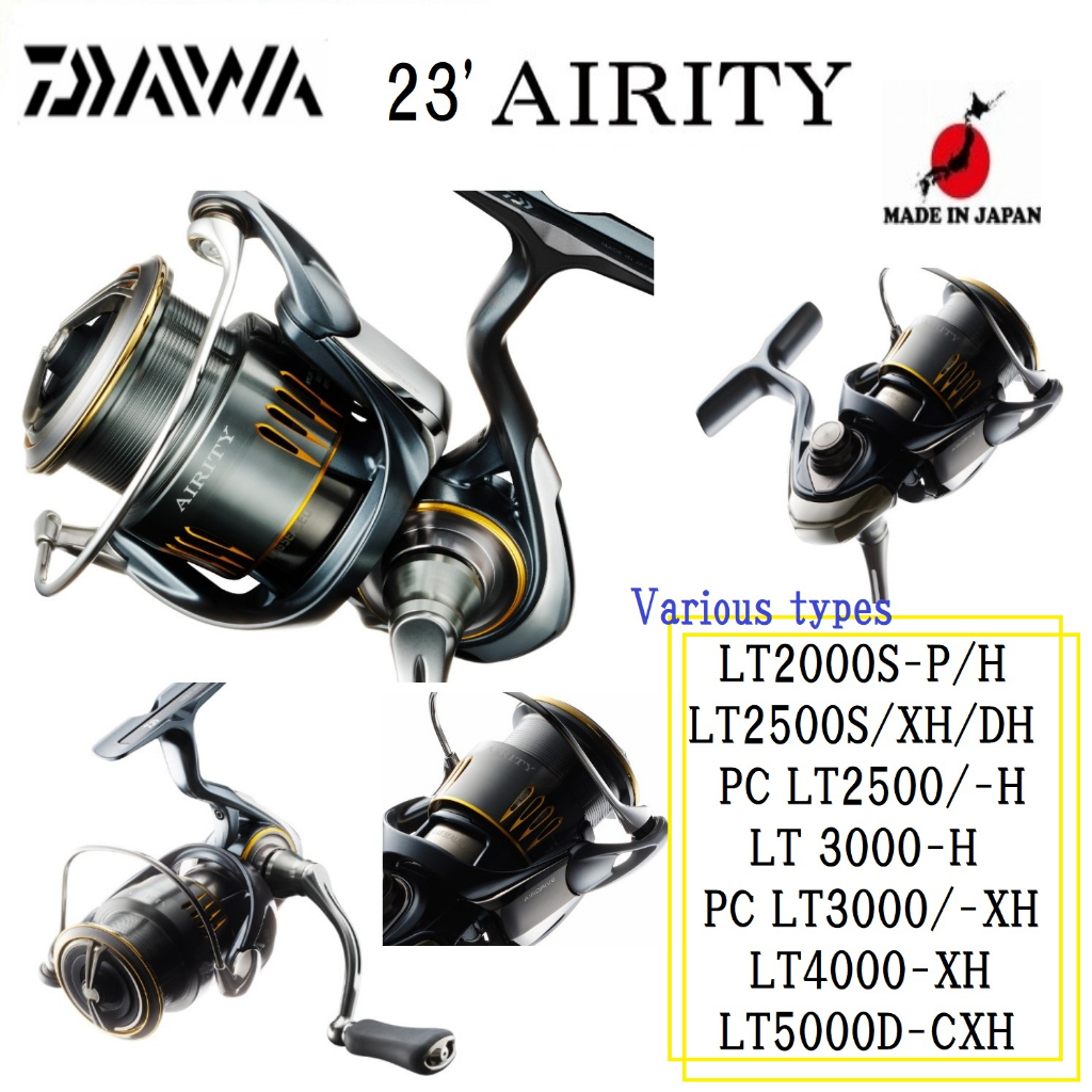 Daiwa 23'AIRITY Various types LT2000/2500/PC LT2500/3000/4000/5000/P/H/DH/XH/CXH【direct from ...