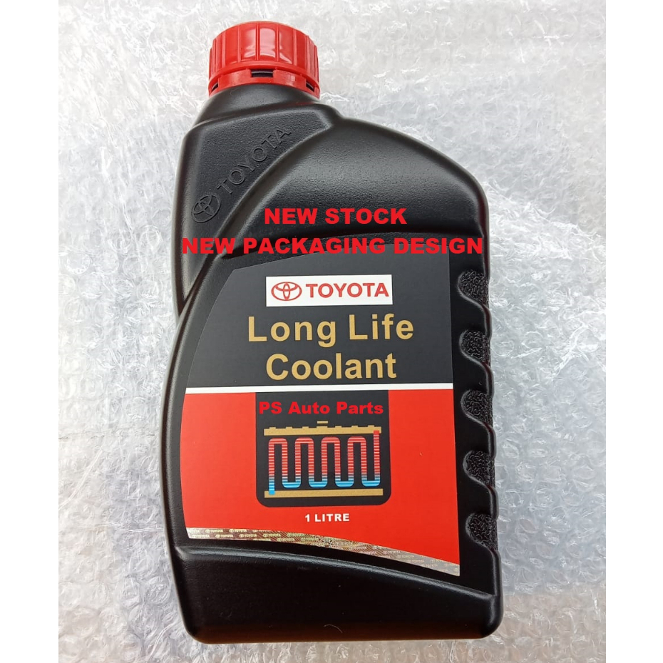Toyota Long Life Coolant 1 Litre Red Colour New Stock / New Packaging Design 100% original ...