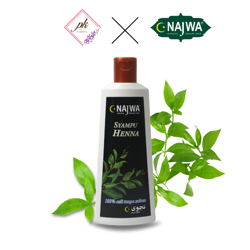 NAJWA SYAMPU HENNA (100% ASLI TANPA SABUN) | Shopee Malaysia