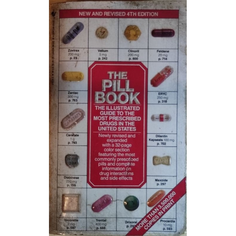 The Pill Book 4th Edition (1990) | Shopee Malaysia