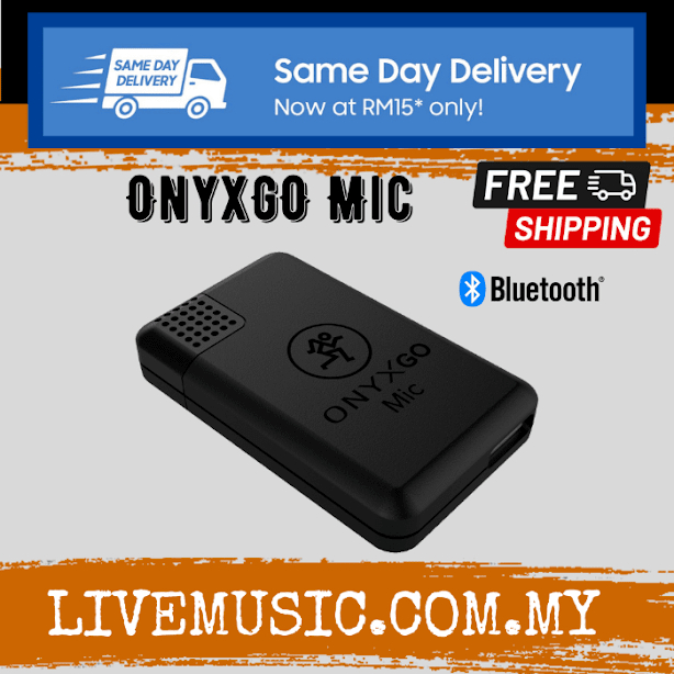 Mackie OnyxGO Wireless Clip-On Microphone ( Onyx-GO / Onyx GO ...