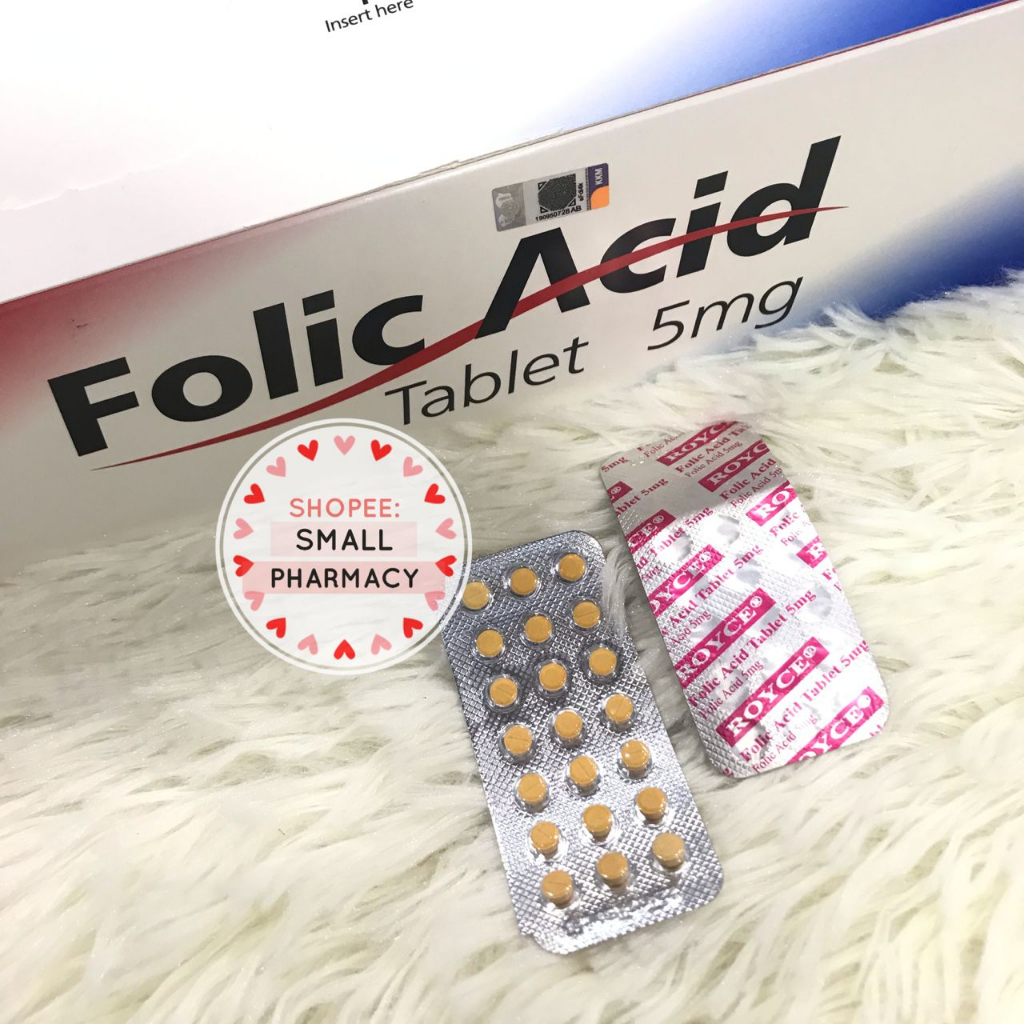 Royce Folic Acid Tablet 5mg 1 strip = 21 tablet | Shopee Malaysia