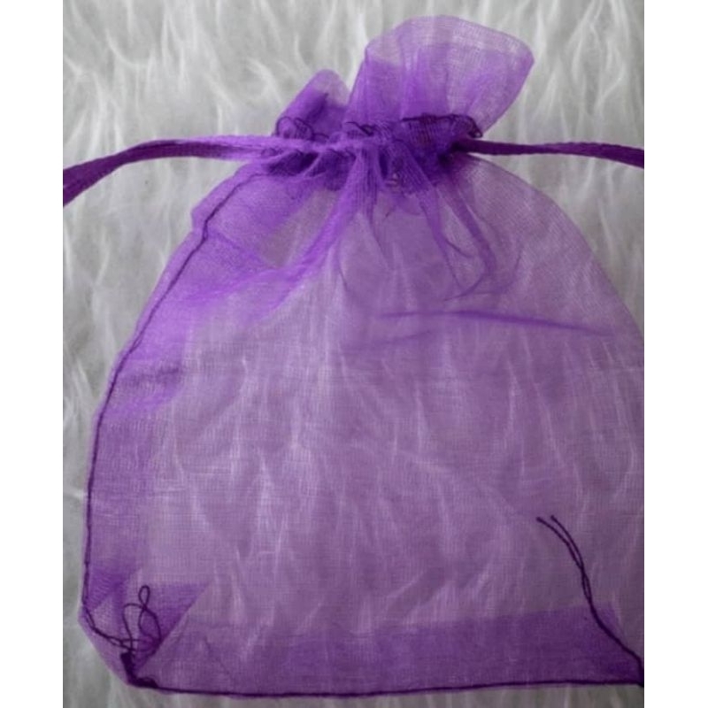 100 pcs organza bag uncang wedding doorgift pouch bag organza uncang ...