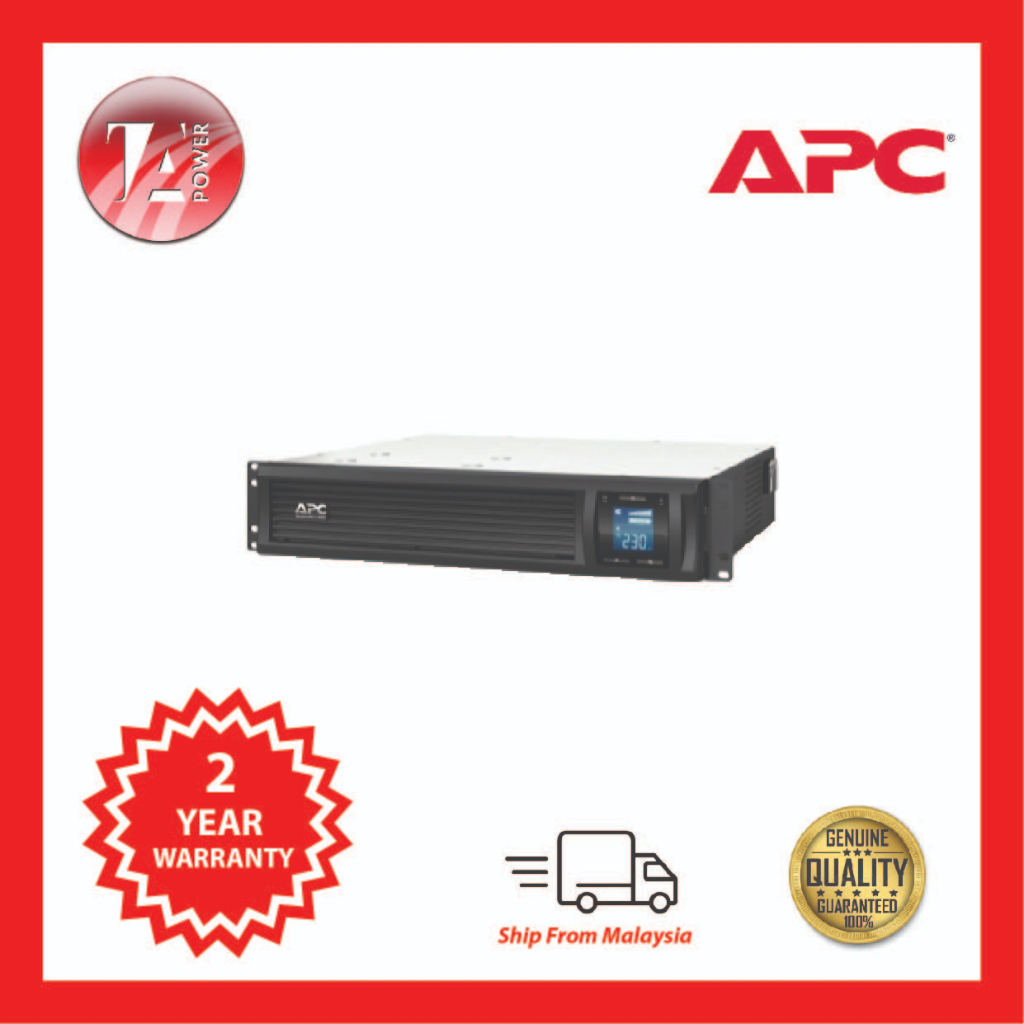 [PRE ORDER] APC Smart-UPS C 2000VA LCD RM 2U 230V (SMC2000I-2U) | Shopee Malaysia