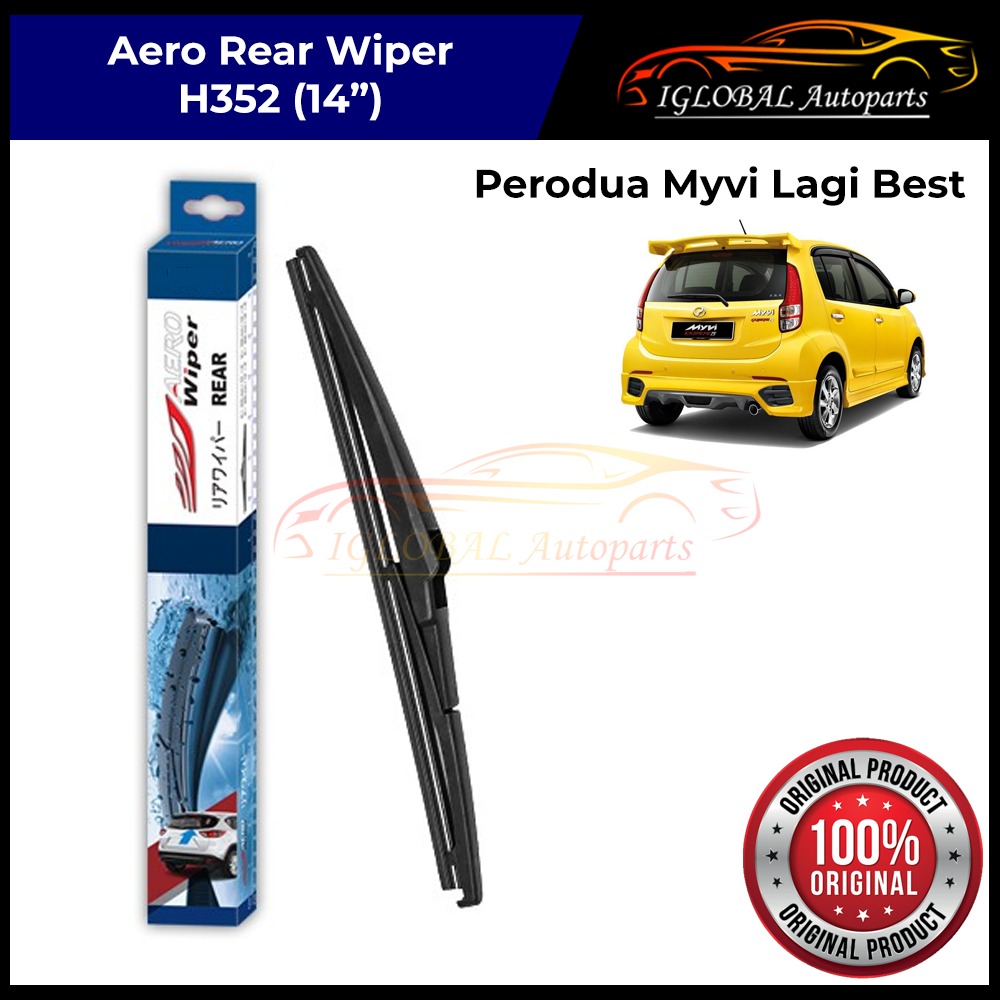 [Rear Wiper] Perodua Myvi Lagi Best / Myvi Standard / Myvi SE Aero H352 ...