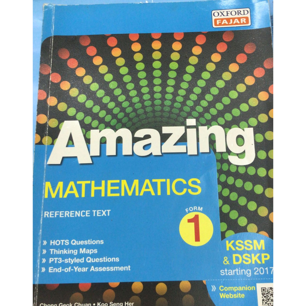 Mathematics FORM1 Reference Book and Gerak gempur PdPR Tingkatan 1 ...