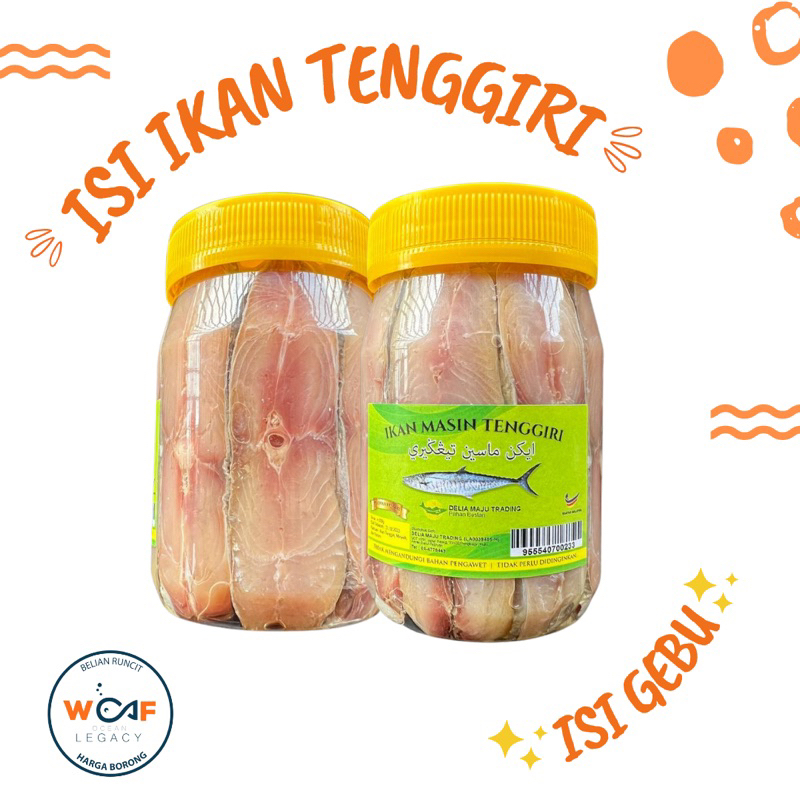 Isi Ikan Tenggiri Botol (isi nipis) | Shopee Malaysia