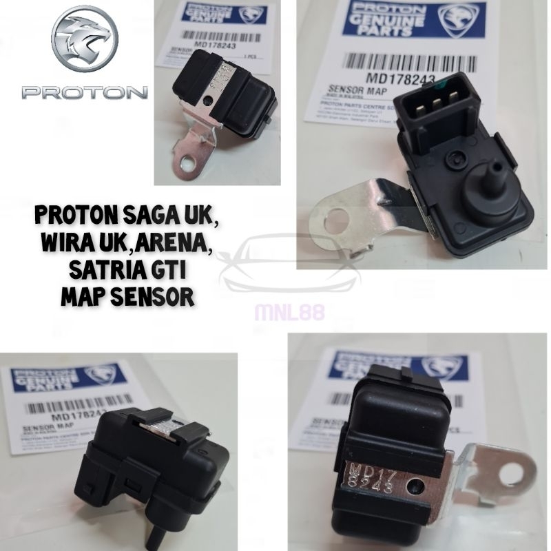 Proton Saga UK Sstria GTI Wira UK Model Map Sensor MD178243 | Shopee ...