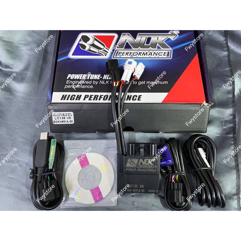 NLK PERFORMANCE CDI ECU LC135 V8 SRL115FI Y15ZR V1 V2 RS150 Y16ZR ...