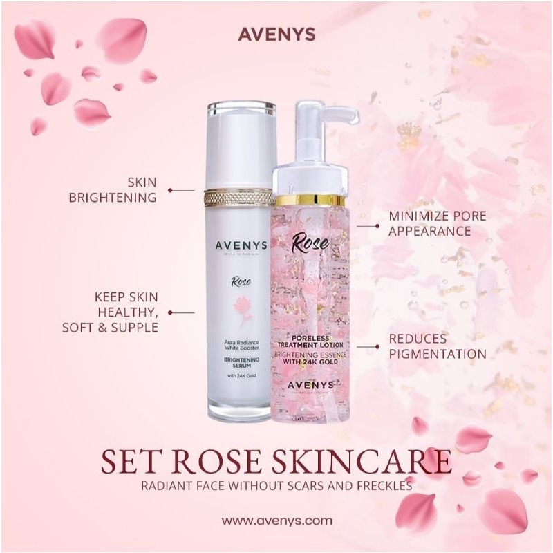 AVENYS SET ROSE ( SAMPLE & USED ) | Shopee Malaysia