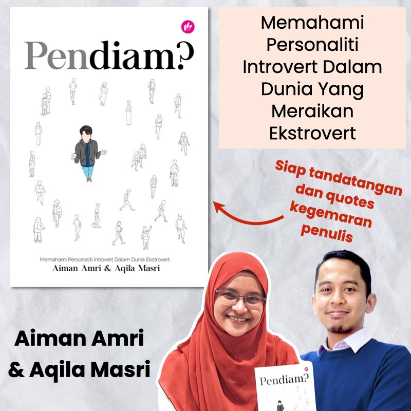 Buku Pendiam by Aiman Amri & Aqila Masri | Shopee Malaysia