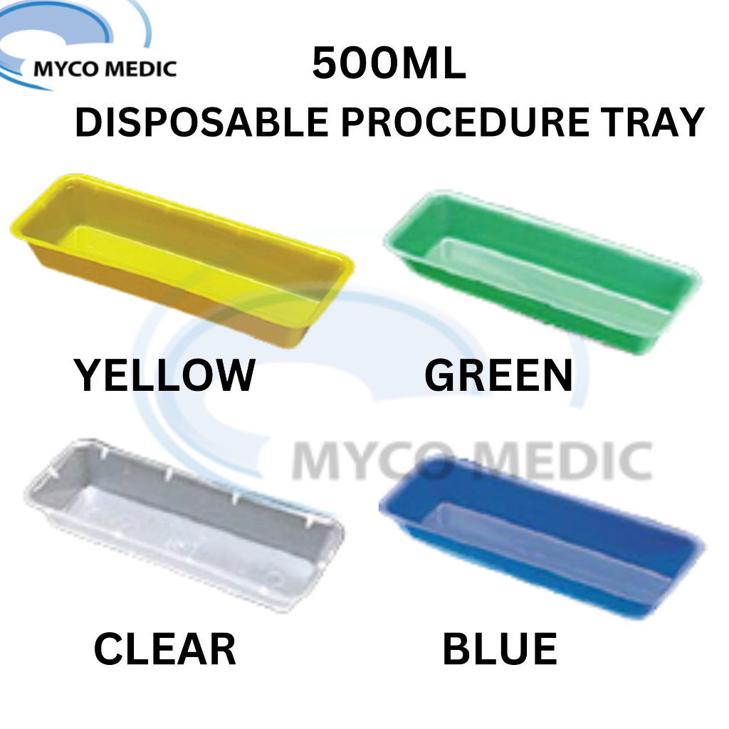 500ML DISPOSABLE PROCEDURE TRAY I DISPOSABLE INJECTION TRAY I ...