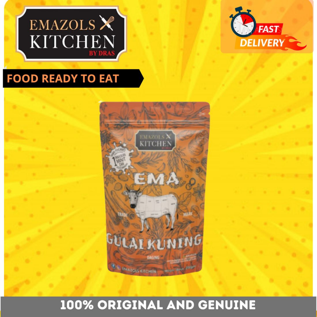 🔥100% ORIGINAL🔥 EMAZOLS KITCHEN Gulai Kuning Daging | Shopee Malaysia
