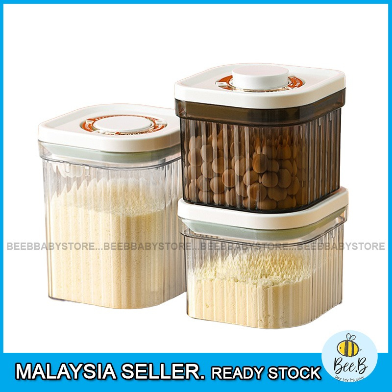 Portable Milk Powder Container Large Capacity Food Storage Box Free ...