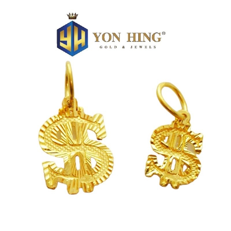 Loket Dollar Pelbagai Emas 916 Yon Hing | Shopee Malaysia