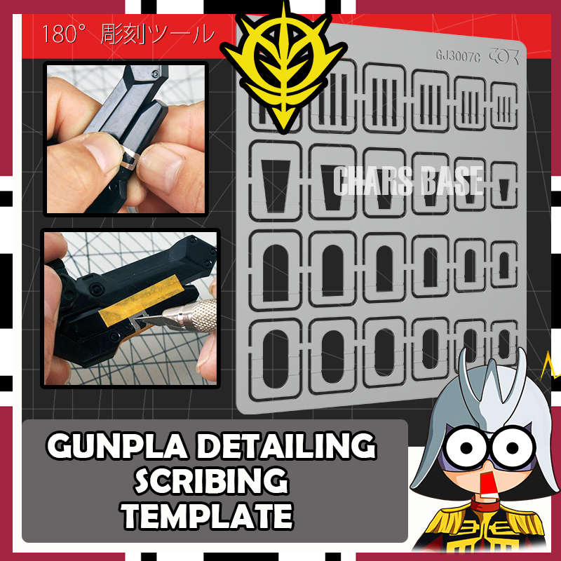GUNDAM SCRIBER SCRIBING TEMPLATE CUSTOM GUNDAM TOOLS IV | Shopee Malaysia