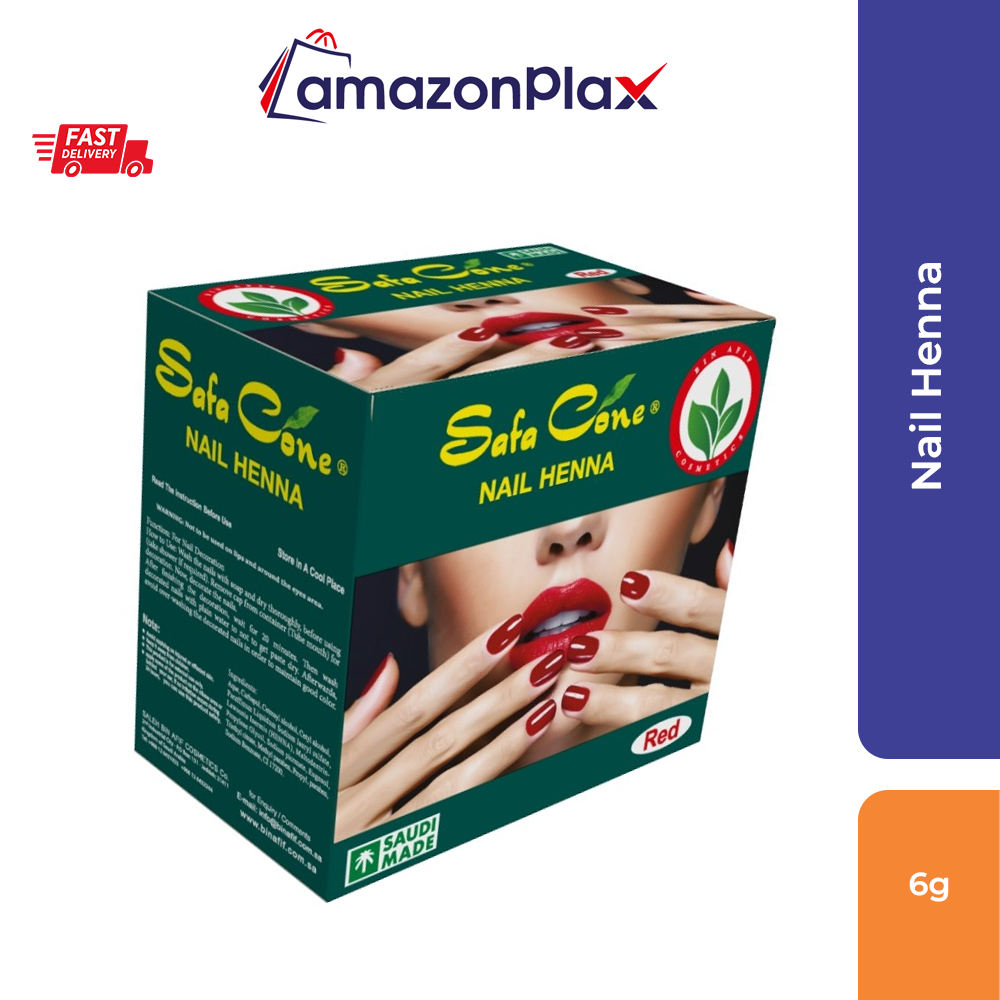 Safa Nail Henna ( Red Color ) Inai 6g from Saudi Arabia | Shopee Malaysia