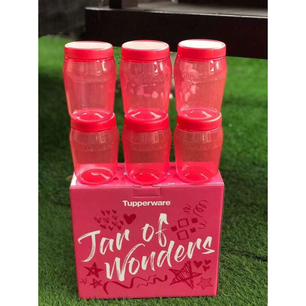 Tupperware Universal Duo Jar 550ml New Size Bekas Kuih Raya | Shopee ...
