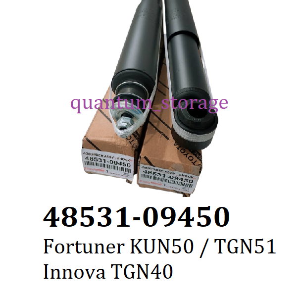 Toyota Shock Absorber Rear 48531-09450 Fortuner KUN50 TGN51 Innova ...