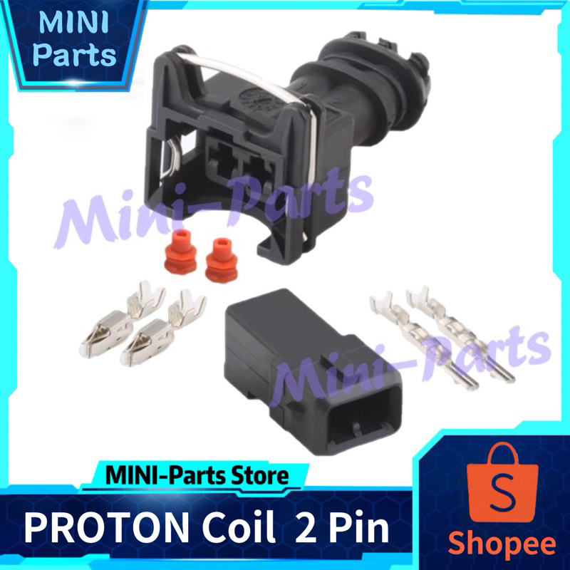 Proton Persona Ignition Plug Coil Socket Connector 2 PIN | Shopee Malaysia