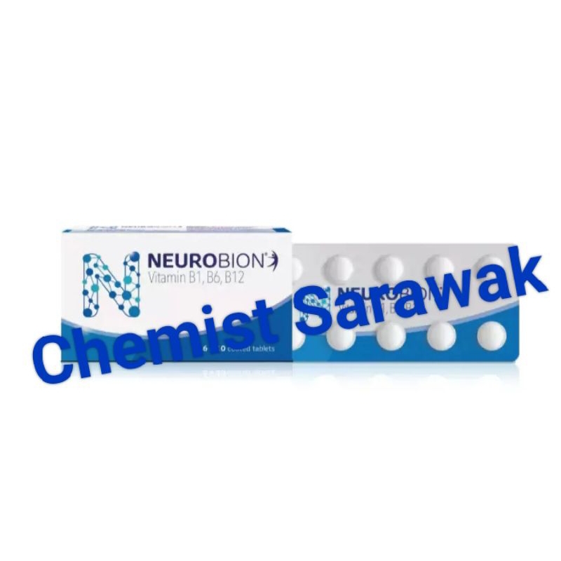 Neurobion 6 × 10's/1 x 10's Tablets - Vitamin B1, B6, B12 | Shopee Malaysia